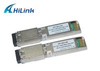 China WDM 1550nm SFP+ Transceiver Module 1.5W DDM 10G Single Fiber XFP LC for sale