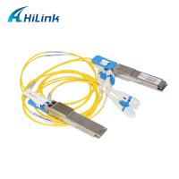 China Dual CS Adaptor QSFP+ Transceiver Integrated SFEC Hilink QSFP28 DWDM TOSA for sale