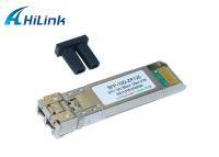 China 120km SFP+ Transceiver Module Duplex LC Connector DOM 10G ZR 1550nm for sale