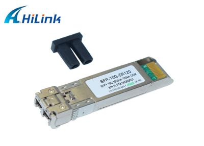 China 120km SFP+ Transceiver Module Duplex LC Connector DOM 10G ZR 1550nm for sale