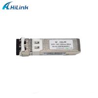 China ZR 80KM LC SFP+ Transceiver Module 10GBASE 1550nm EML Single Mode 1.5W for sale