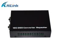 China 80KM SFP+ To SFP+ 10G OEO Converter With 3R Repeater Function for sale