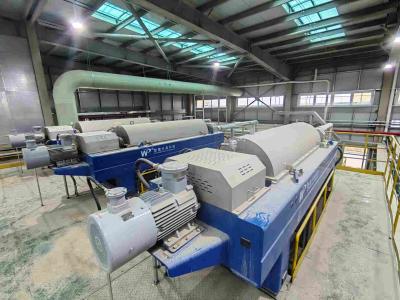 China 2854G Force Decanter Centrifuge 20m3/H - 30m3/H  Oil Sludge Separation System for sale