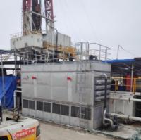 China Modular Oil Sludge Treatment System Mud Cooling Unit Compact 42m2 for sale
