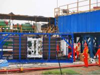 China Drilling Oil Sludge Treatment System gh Temperature Seawater Mud Cooling System for sale