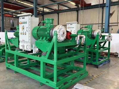 China 2500 RPM Drilling Mud Decanter Centrifuge & 70 m³/h Capacity & VFD Control for sale