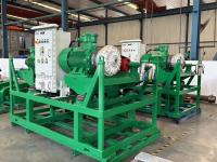 China XBSY LW520×1290BP-N Drilling Mud Decanter Centrifuge 70m³/h 2500 RPM VFD Barite Recovery for sale