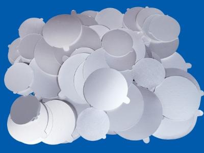 China Anti Iodine Aluminum Foil Seal Liner Electromagnetic Heat Induction Seal Liner for sale