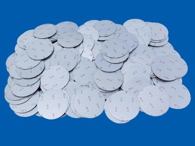 China PE Pesticide Aluminum Foil Cap Liner White Heat Induction Foil Seals for sale