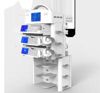 China Medical Infusion Pump Management System / Portable Syringe Pump for sale