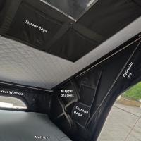 China Aluminum Hard Shell Roof Top Tent Quick Setup With Water Tank And Solar Panel for sale
