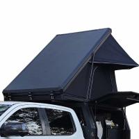 China Outdoor Triangle Rooftop Tent 210*145*150cm Camping Outside Hard Shell Rooftop Tent for sale