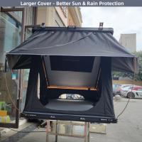 China Family Camping Triangle Rooftop Tent Quick Setup Automotive Rooftop Tent for sale