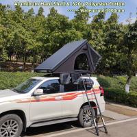 China Ultra Thin 12cm Aluminium Roof Top Tent 320g Oxford Quick Open High Security for sale