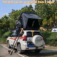 China Ultra Thin 12cm Aluminium Roof Top Tent 320g Oxford Quick Open High Security for sale