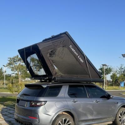 China 210x130cm Hard Shell Rooftop Tent Aluminum Alloy Straight Bracing For SUV Truck Camping for sale