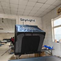 China Rainproof Car Top Hard Shell Tent 210x130cm 320G Polyester Cotton Quick Installation for sale