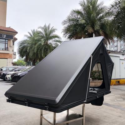 China Aluminum Hardshell Triangle Roof Top Tent 210x132cm Waterproof >3000mm for sale