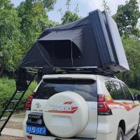 China 4 Season Foldable Rooftop Camping Tent Extended Type With Aluminum Shell Material for sale