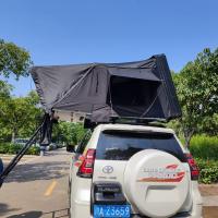 China 4 Season Foldable Rooftop Camping Tent Extended Type With Aluminum Shell Material for sale