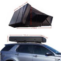 China Outdoor Easy Install Side Opening Rooftop Tent Customizable Vehicle Roof Top Tent for sale