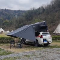 China 4 Person Jeep Roof Top Tent Pickup Canopy Aluminum Shell For Camping for sale