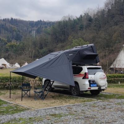 China 4 Person Jeep Roof Top Tent Pickup Canopy Aluminum Shell For Camping for sale