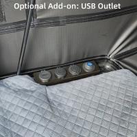 China 4 Person Jeep Roof Top Tent Pickup Canopy Aluminum Shell For Camping for sale