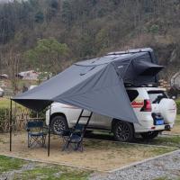 China Anti UV Side Opening Rooftop Tent Hard Shell Vehicle Roof Top Tent Moisture Proof for sale