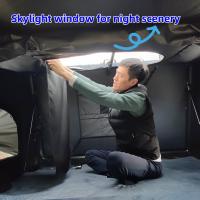 China Anti UV Side Opening Rooftop Tent Hard Shell Vehicle Roof Top Tent Moisture Proof for sale