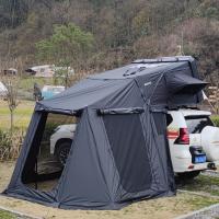 China UV Protection Hardshell Car Rooftop Tent Side Open Weather Resistance for sale
