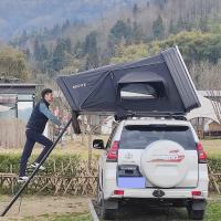 China 3-4 Person Side Open Roof Top Tent Comfortable Waterproof 3000mm For Jeep Gladiator for sale