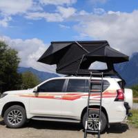 China Easy Setup Overland Rooftop Tent Convenience With 2.3m Telescopic Ladder for sale