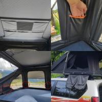 China Easy Setup Overland Rooftop Tent Convenience With 2.3m Telescopic Ladder for sale