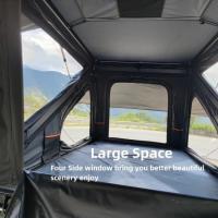 China Quick Setup Z Rooftop Tent Hard Shell Rooftop Tent With Ladder For Outdoor Camping for sale