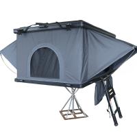 China Easy Setup Waterproof Folding Roof Top Tent Hardshell Outdoor Camping Roof Top Tent for sale