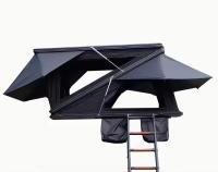 China Black Folding Roof Top Tent Z Rooftop Tent With 3000mm Waterproof Rating Four Reason for sale