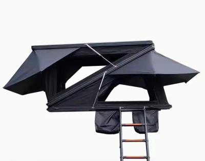 China Black Folding Roof Top Tent Z Rooftop Tent With 3000mm Waterproof Rating Four Reason for sale