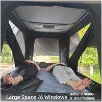 China Black Folding Roof Top Tent Z Rooftop Tent With 3000mm Waterproof Rating Four Reason for sale