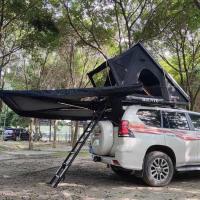 China UV Resistant Hard Shell Rooftop Tent Waterproof 3-4 Person 4x4 Rooftop Tent for sale