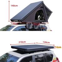 China Outdoor Camping Hard Cover Rooftop Tent Waterproof For Offroad RTT SUV for sale