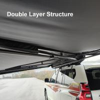 China Customized 600D Oxford 270 Degree Awning Car Awning Tent For Outdoor Camping for sale