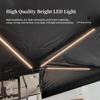 China Customized 600D Oxford 270 Degree Awning Car Awning Tent For Outdoor Camping for sale
