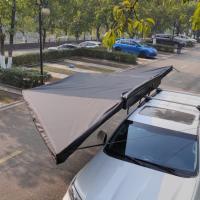 China 280G Polycotton 180 Degree Awning Aluminum Retractable Outdoor Awnings for sale