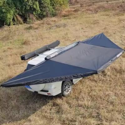 China Large Space 180 Degree Awning Foxwing Canopy Free Standing Waterproof Retractable Awning for sale