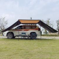 China Windproof Hardshell Car Side Awning Outdoor Camping 4x4 Side Awnings for sale