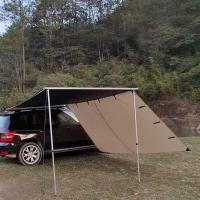 China Waterproof Camouflage Car Side Awning Tent Aluminum Alloy Quick Opening for sale