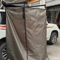 China PVC Soft Shell Camping Bathroom Tent 420D Oxford For Outdoor Camping With Roof for sale
