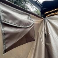 China PVC Soft Shell Camping Bathroom Tent 420D Oxford For Outdoor Camping With Roof for sale