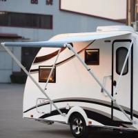 China Manual Roll Out Carefree Rv Awning Waterproof Retractable Camper Awning for sale